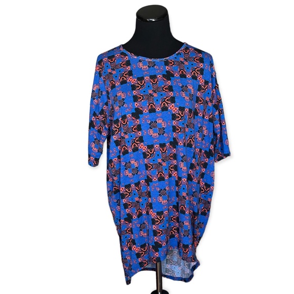 LuLaRoe | Tops | S Lularoe Irma Tunic New Bright Design Small 6 | Poshmark